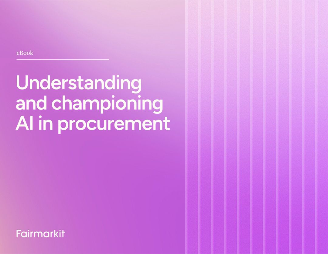Understanding and championing AI in procurement | Fairmarkit Resource Center